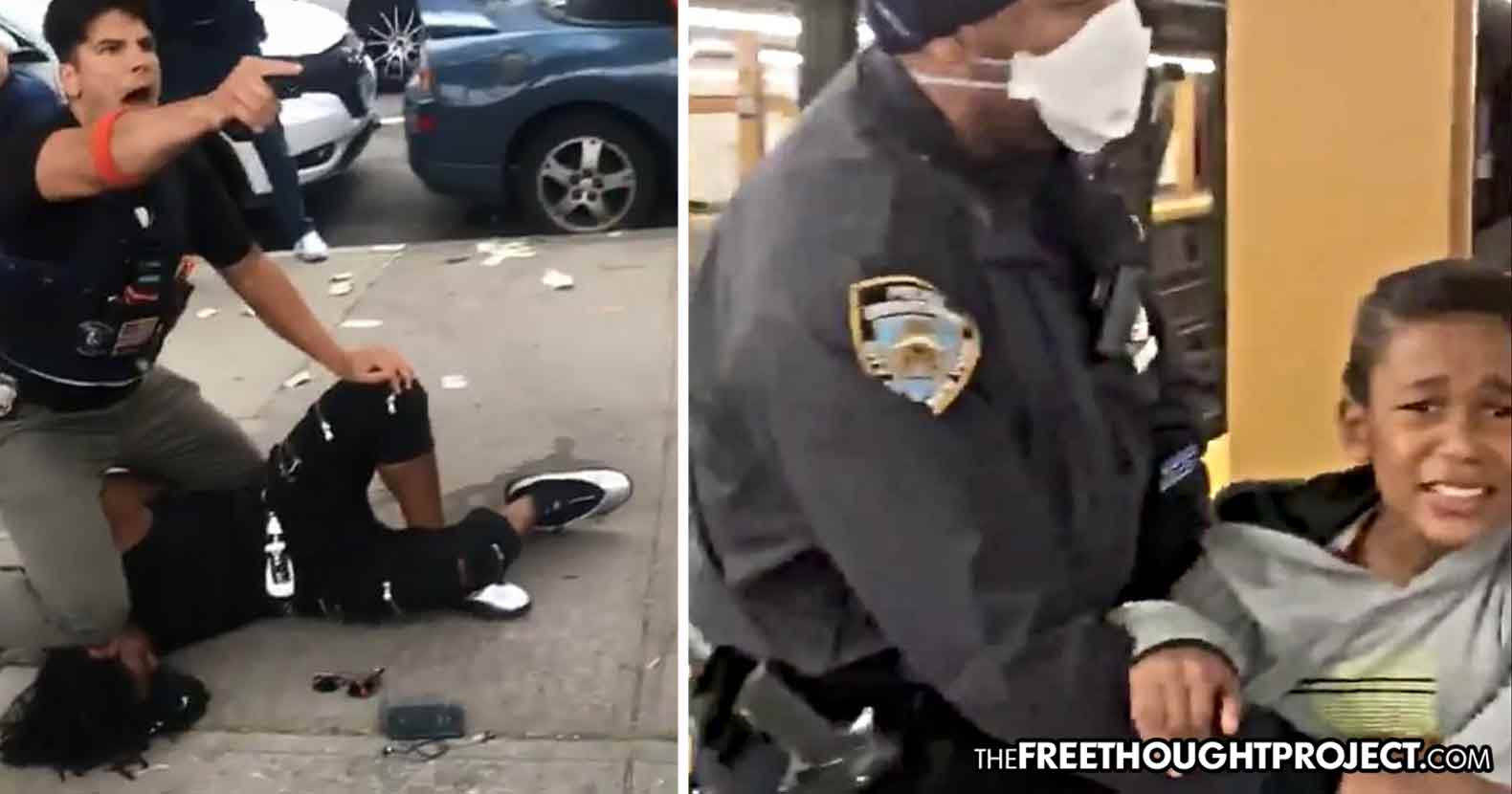 NYPD Cops Caught Pointing Guns at and Arresting Black Children for ...