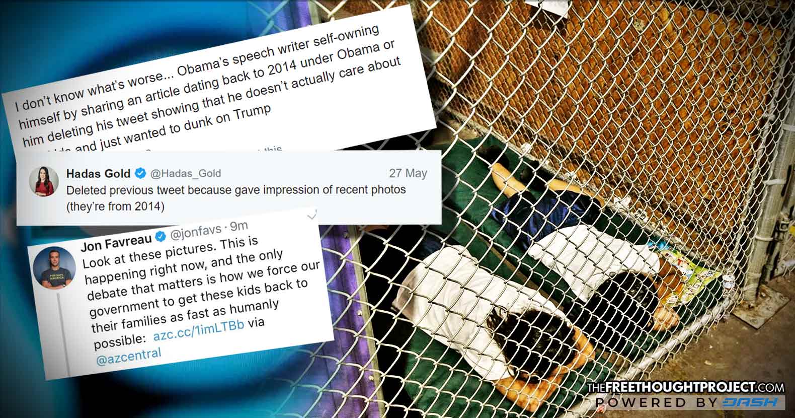Viral Photo of Caged Migrant Kids Shows Americans Accept Evil As Long ...