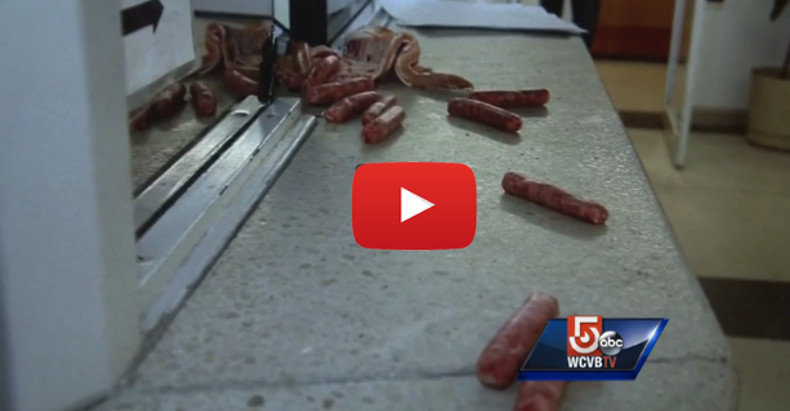 Woman Launches Raw Meat Assault on Police Station, Claims God told her ...