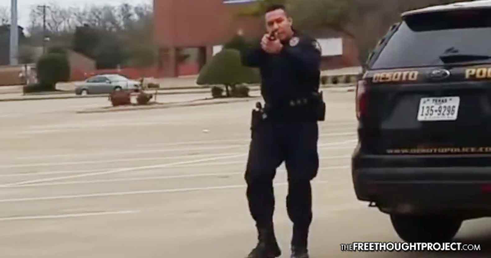 Video Shows Cop Snap, Hold Innocent Man at Gunpoint for Riding His ...