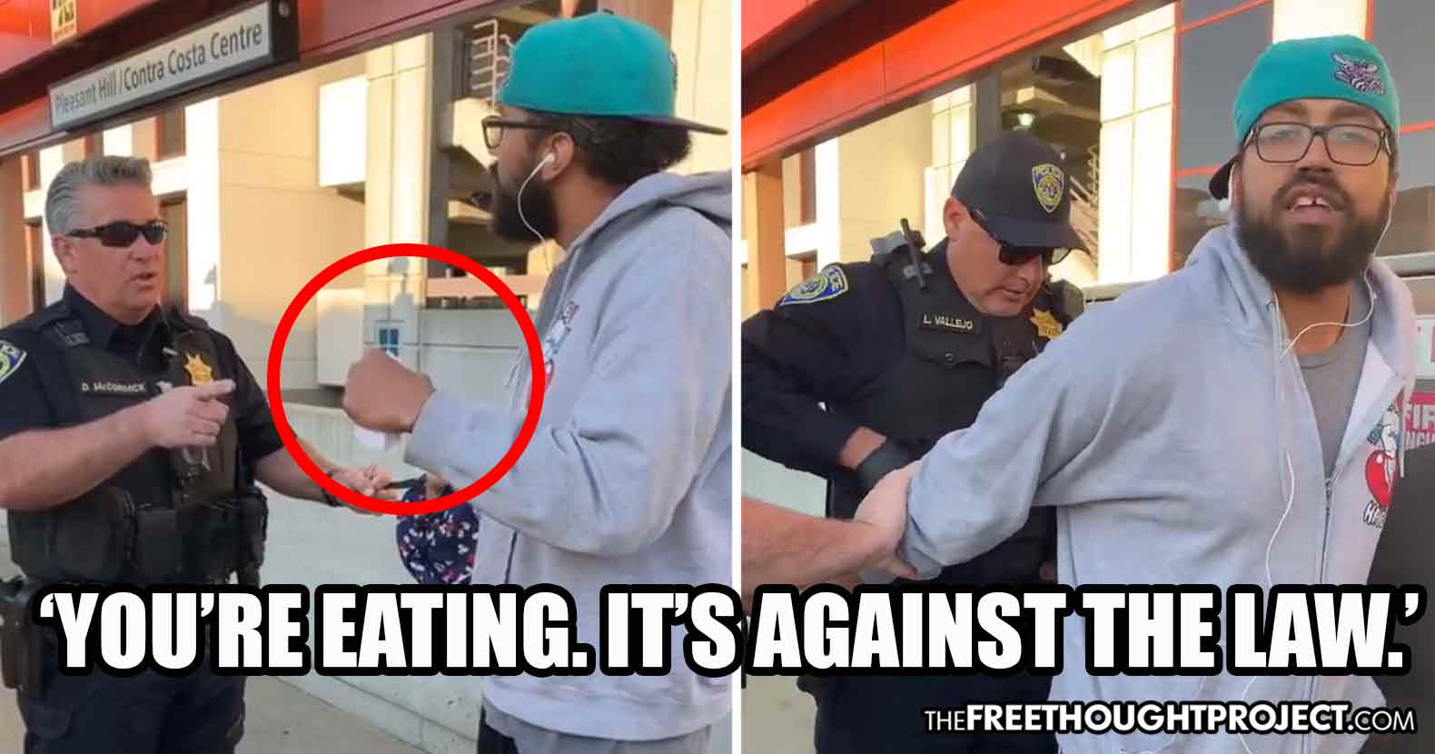 WATCH: What Eating a Sandwich While Black Looks Like in a Police State