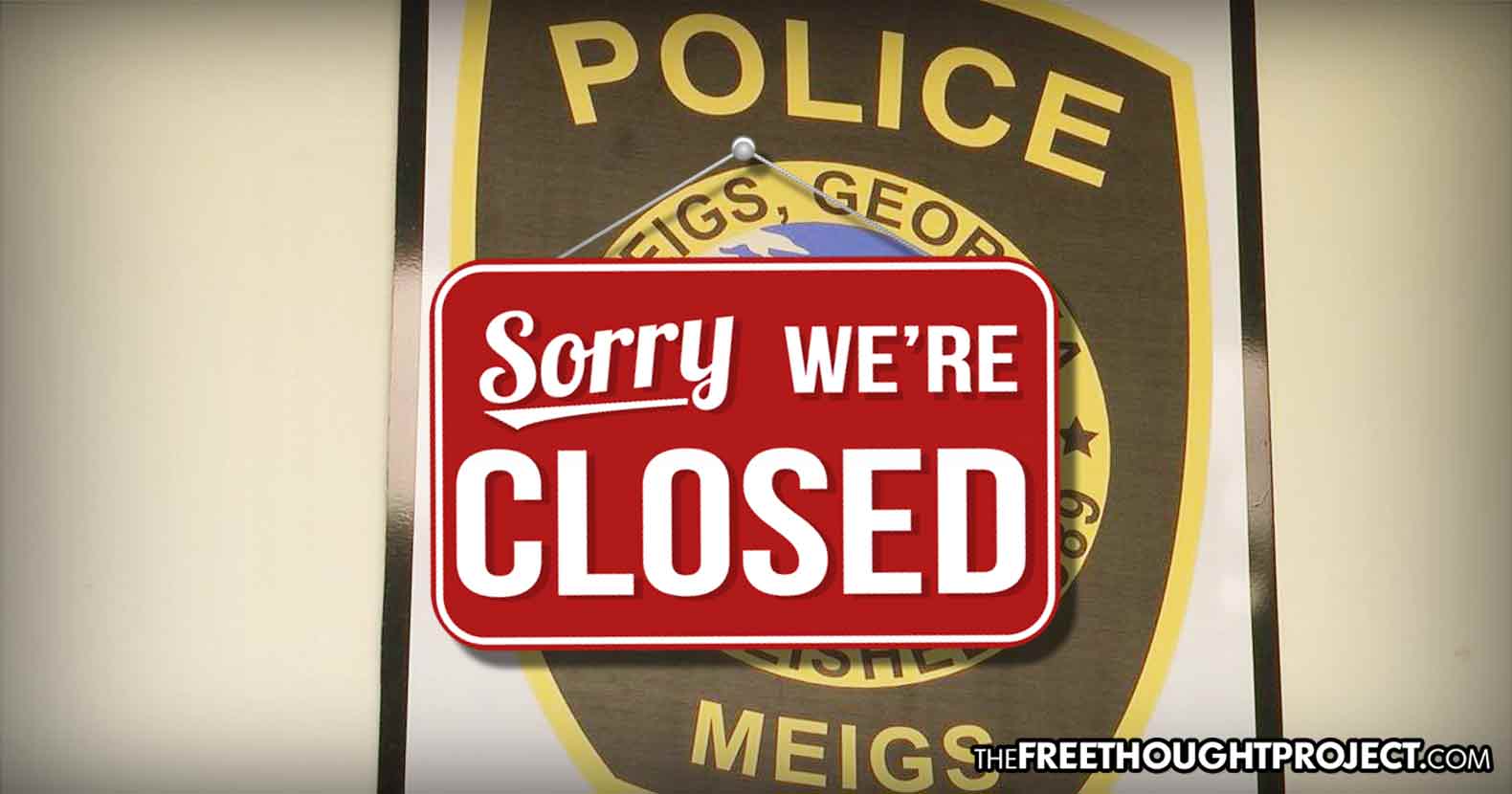 Georgia Town Fires Entire Police Department, Chaos Does NOT Ensue