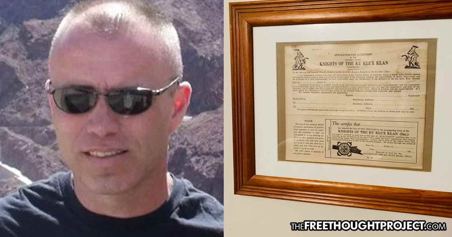 Michigan Cop NOT Fired After KKK Application, Memorabilia Found in His Home
