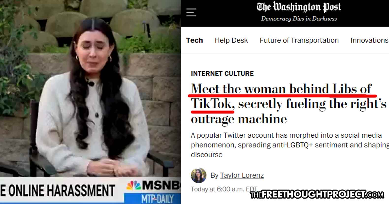 After Literally Crying About Online Bullying, WaPo Reporter Doxes ...