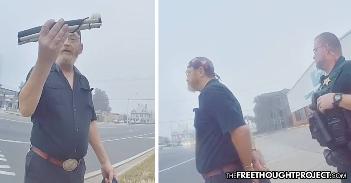 WATCH: Cops Claim Blind Veteran's Walking Cane is a Gun then Falsify ...