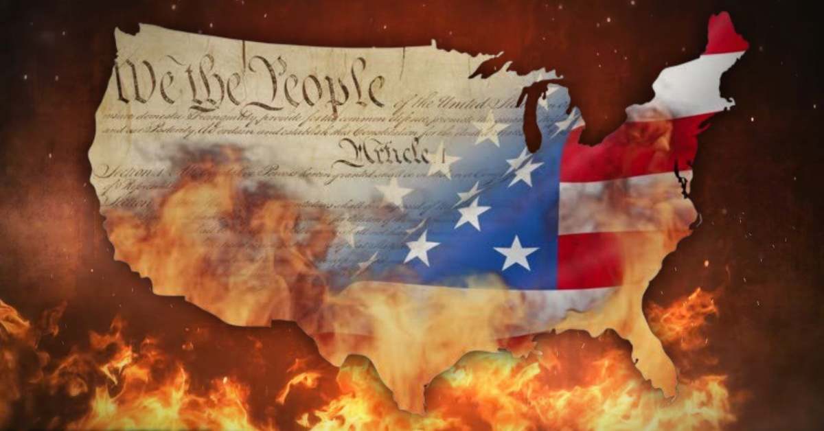 Burning The Flag Or Torching The Constitution: Only One Destroys ...