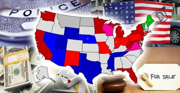 All 50 States were Just Given a Corruption Test, All But 3 Made D's and F's