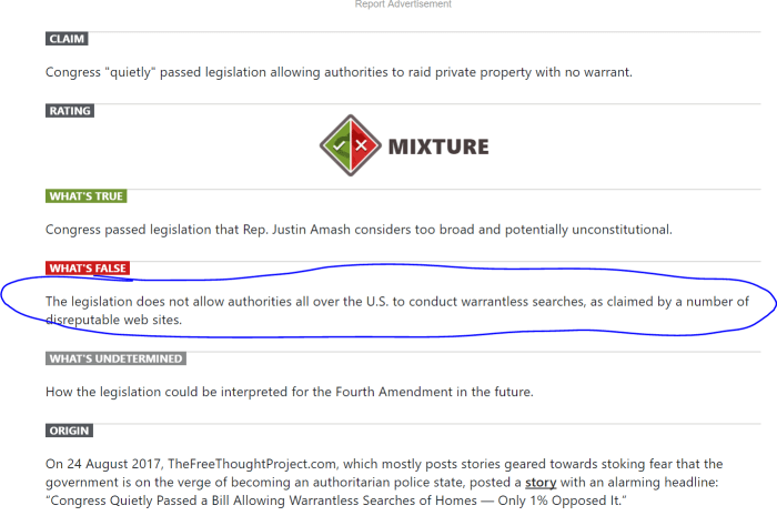 Fact Check Fail or Deliberate Lie? Snopes Gets It Wrong On Story About ...