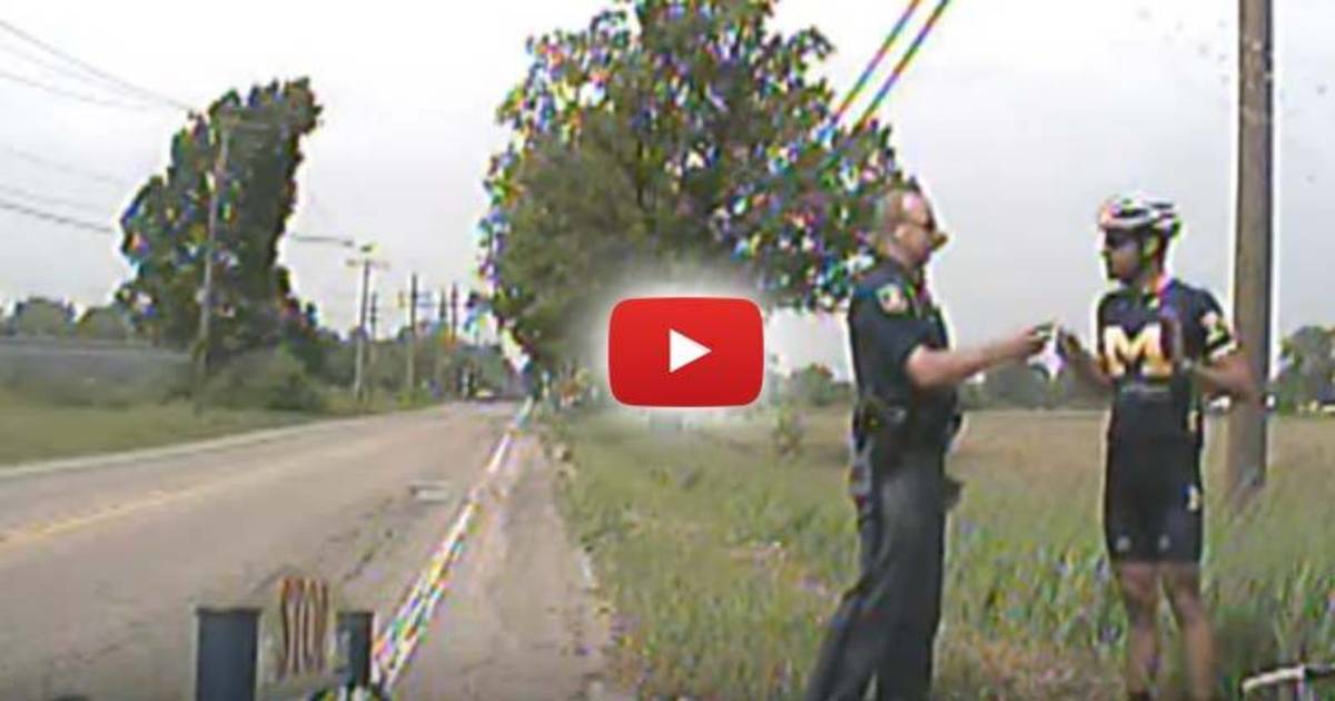 VIDEO: Cyclist Unlawfully Accosted & Charged by a Tyrant Cop -- But He ...