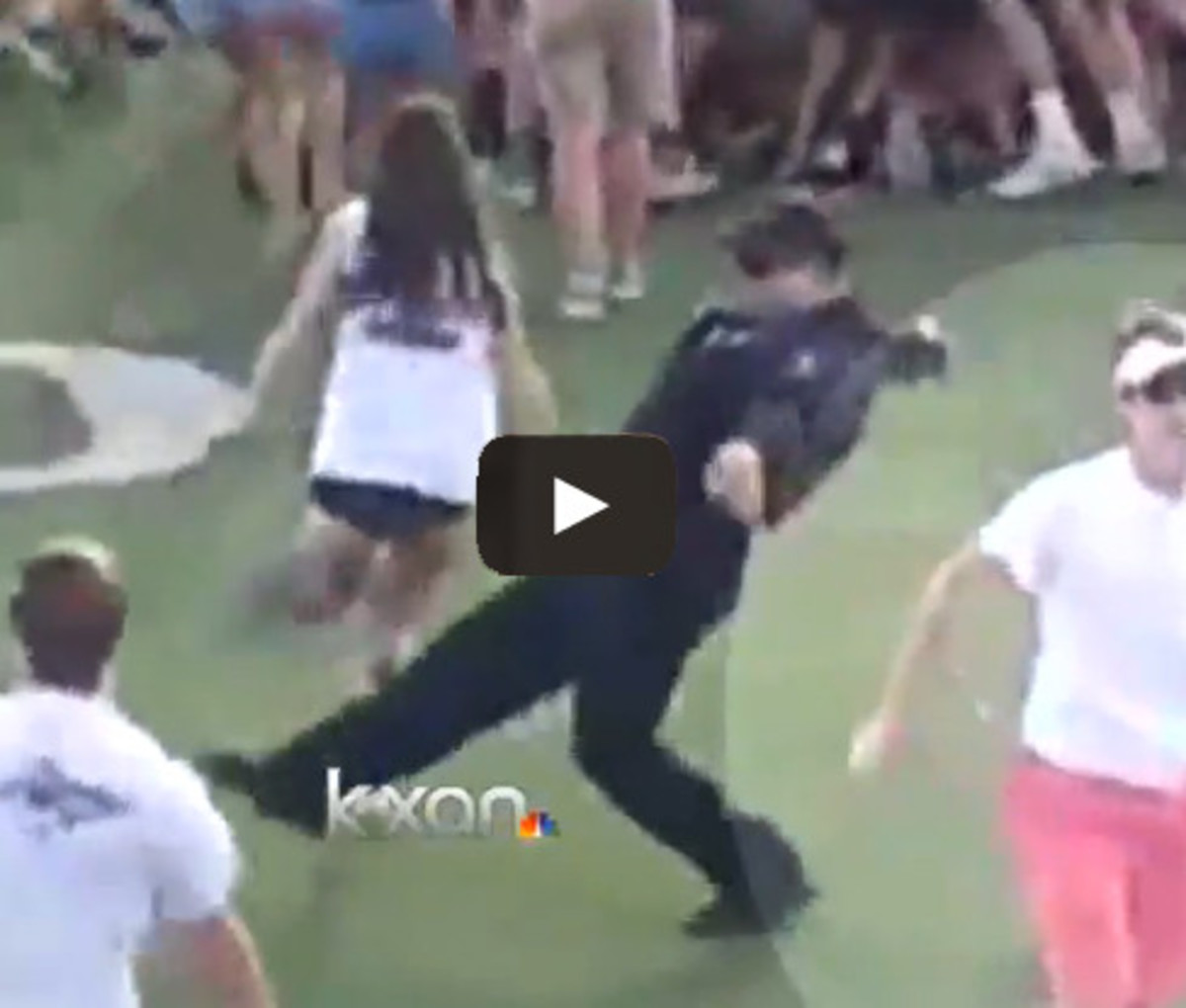 Crazy Cop Starts Kicking, Tripping, and Shoving Multiple High School ...