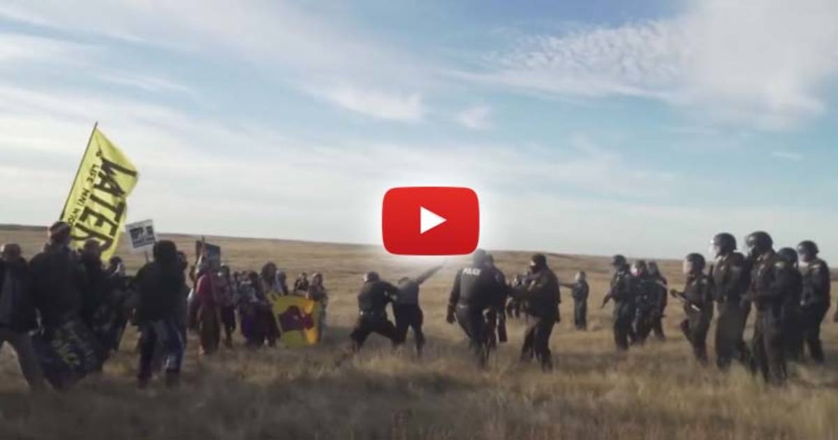 Watch: Police Viciously Attack, Arrest Peaceful Protesters at DAPL ...