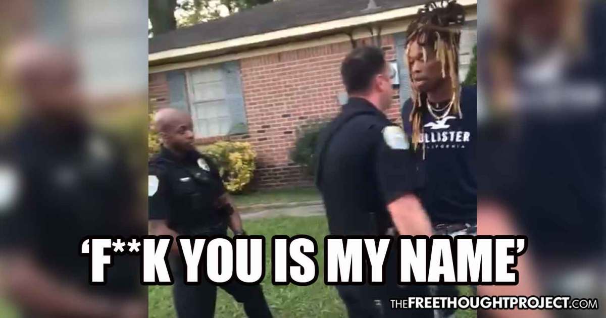 WATCH: Innocent Man Asks Cop for His Name, Cop Says 'F**k You is My ...