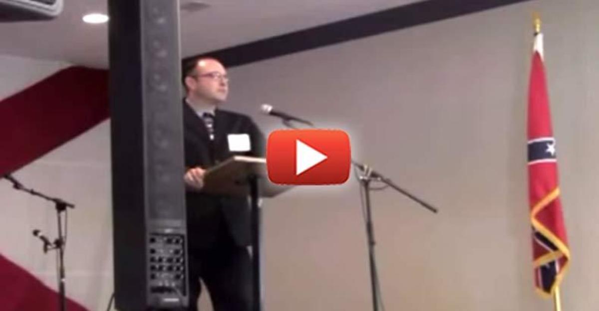 Shock Video: Police Lieutenant Addresses White Supremacy Group of Which ...