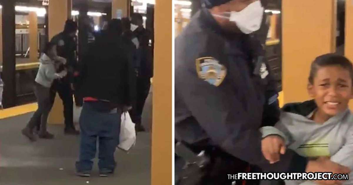 WATCH: A Dozen Cops Ignore Social Distancing, Kidnap Child for ...