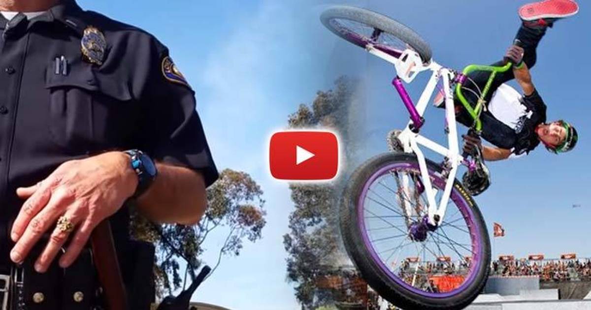 Long Beach Cop Gets Schooled by BMX Rider Who Knows Bicycle Laws Better ...