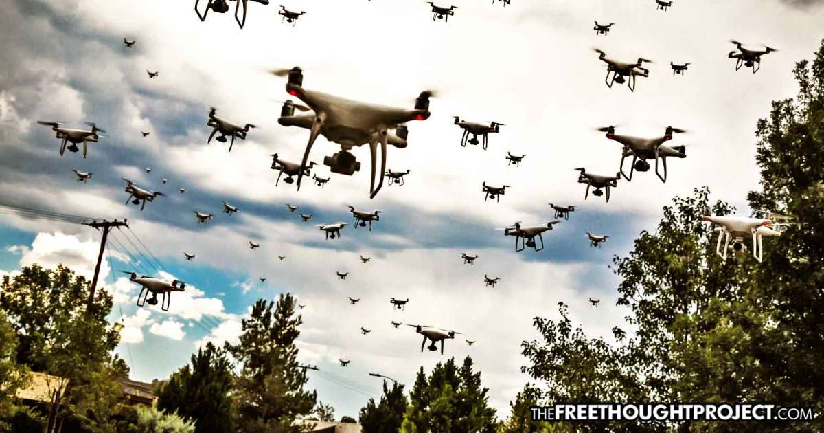 'Concerning': Clusters of 'Drones' Flying Grid Patterns Over 2 States ...