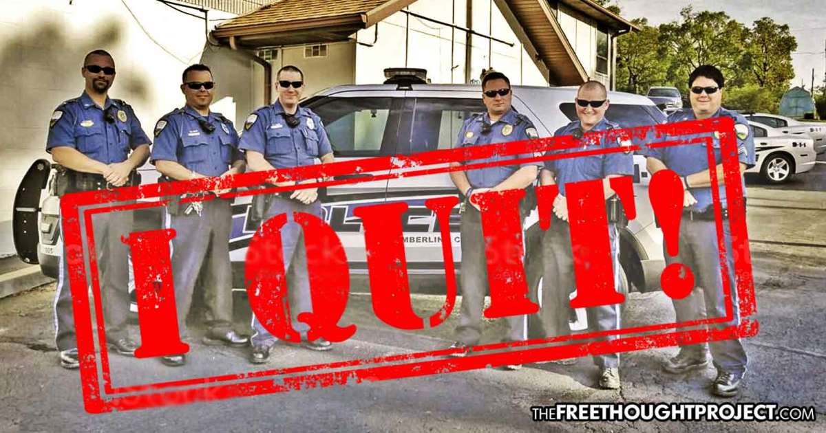 Entire Police Dept Abandons Their Jobs Permanently and Town Doesn't ...