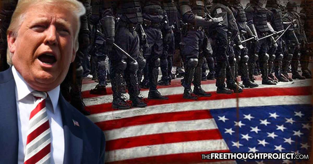 Trump Secretly Planned to Expand the Police State, Grant Unlimited ...
