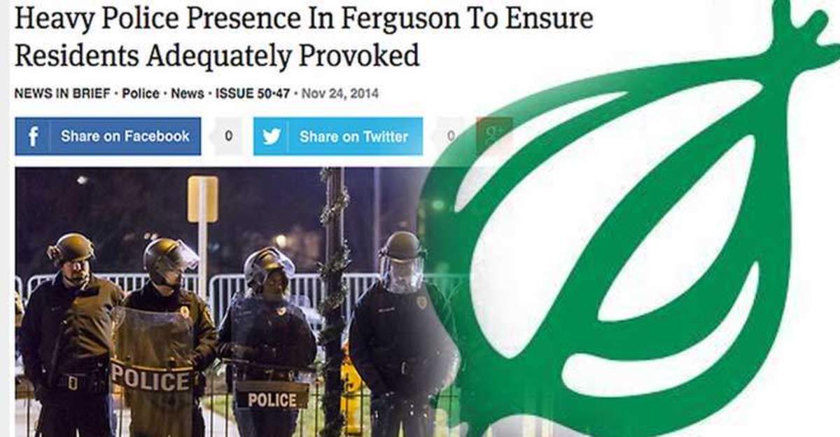 11 Police State Stories by "The Onion" that Could Very Well Be True ...