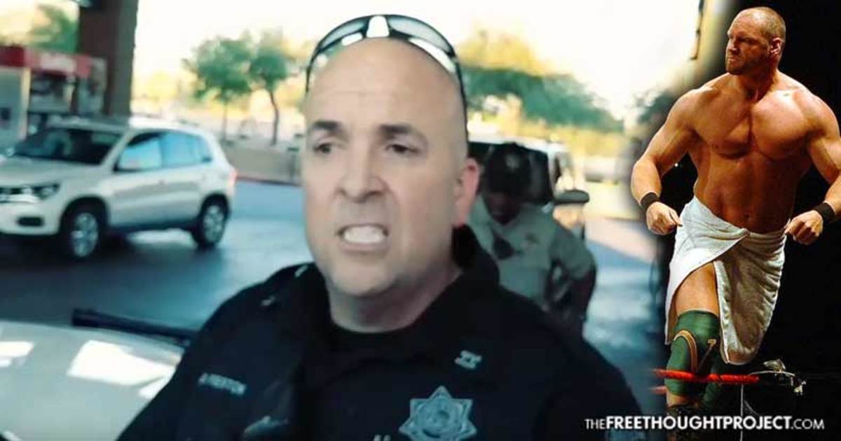 WATCH: Former WWE Wrestler Goes Off on Cops Arresting Woman for No ...
