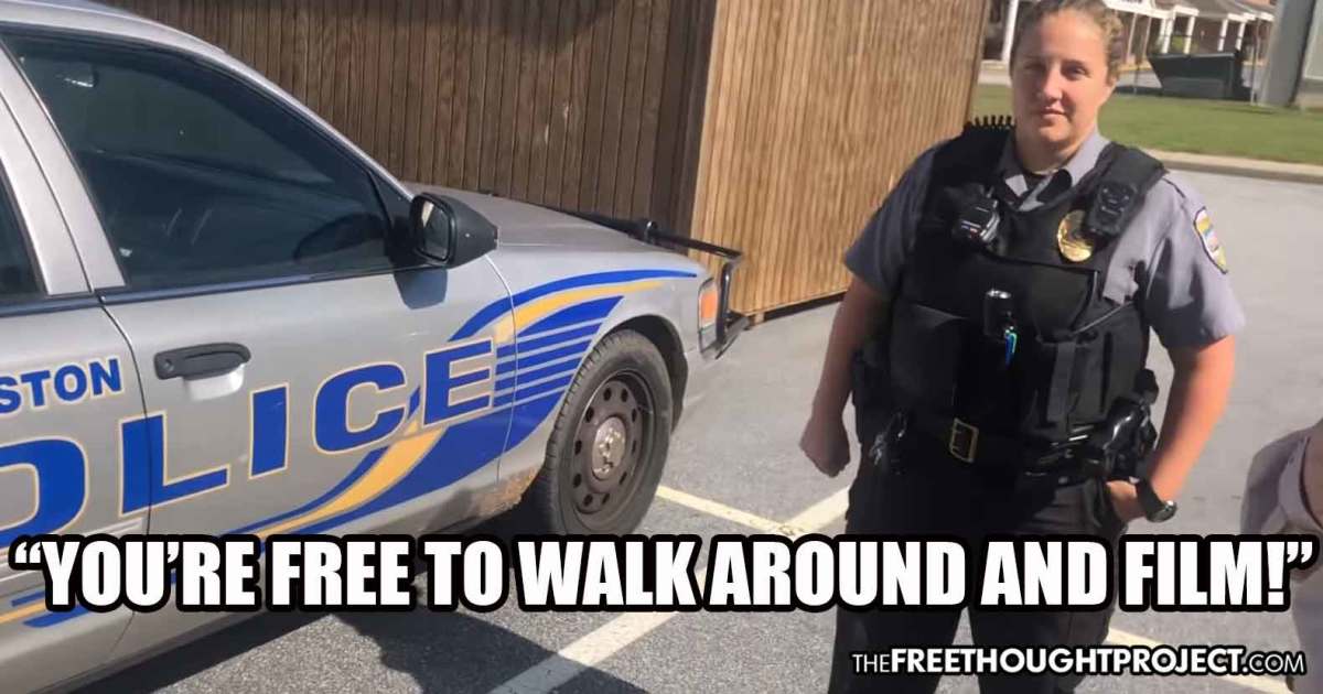 WATCH: Good Cops Honor Oath to Constitution, Uphold Man's Right to Film ...