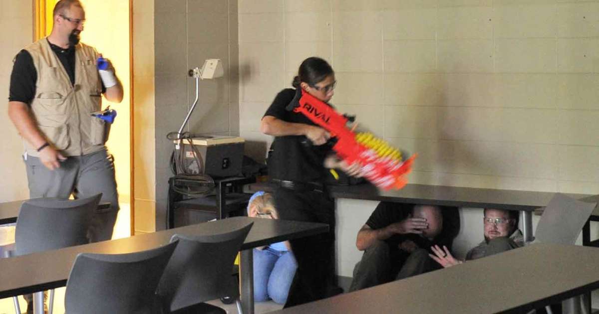 Cops Shoot Teachers 'Execution-Style' With Pellet Guns in Insane School ...