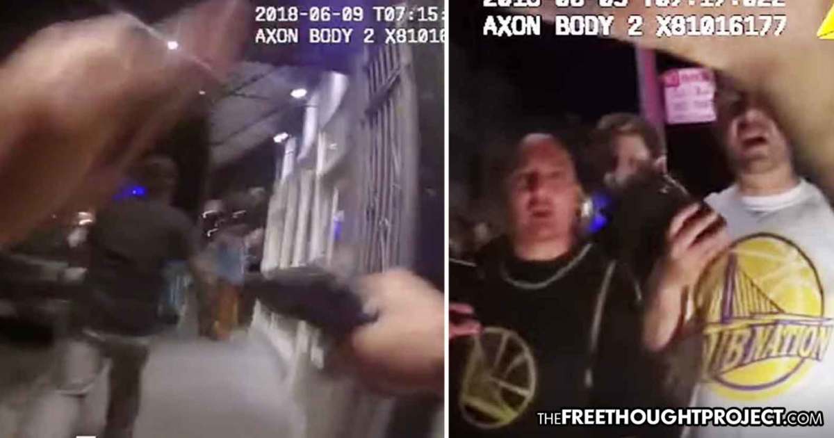 WATCH: Cop Shoots Fleeing Man in the Back in a Crowd of People, And ...