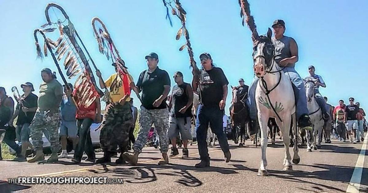 4,000 Native Americans in Bundy Ranch-Style Protest as DHS Cuts Water ...
