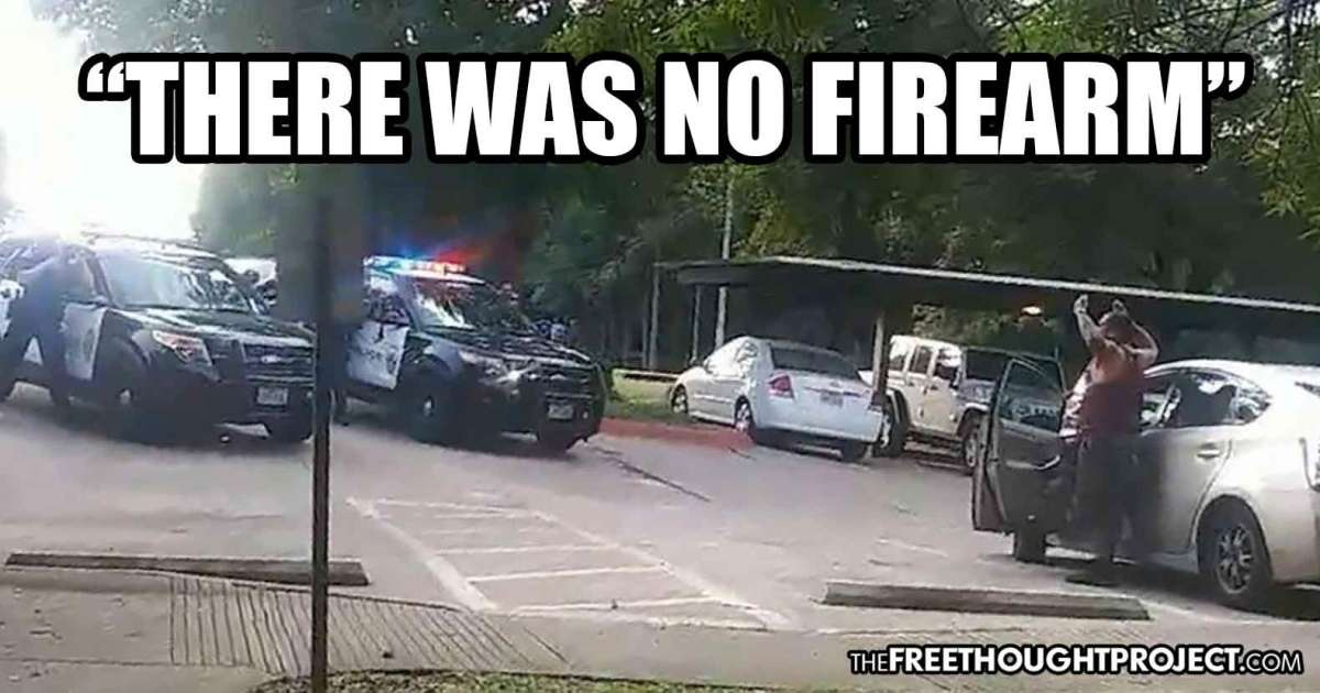 Cops Admit Man They Killed on Video After He Put Up His Hands "Had No ...