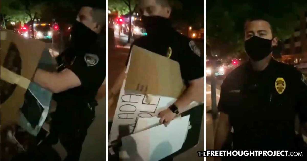 Cops Caught on Camera Destroying Memorial to Adam Toledo and Daunte ...