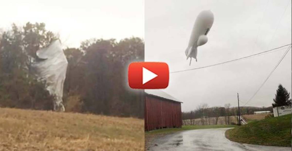 Town Goes on Lock Down After Military Loses $2B Surveillance Blimp and ...