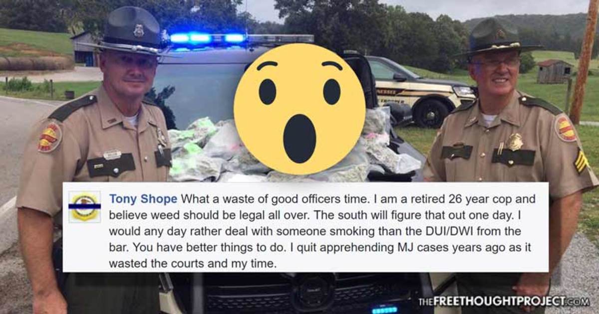 Cops Bragging About Pot Bust on Facebook Get Owned by a Fellow Cop ...