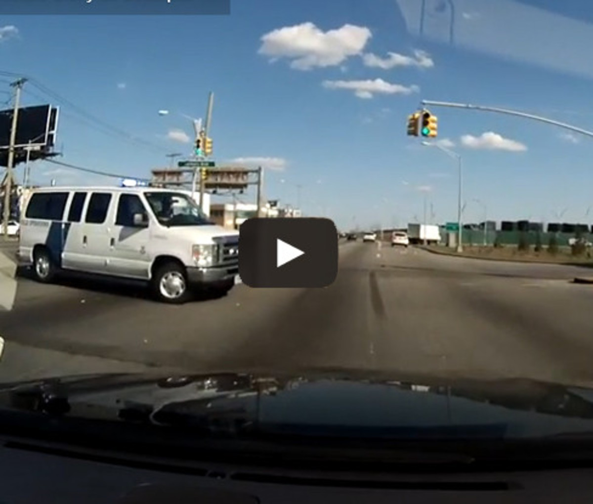 Citizen Dashcam Not Only Captures Car Wreck With Cop But Shows That He
