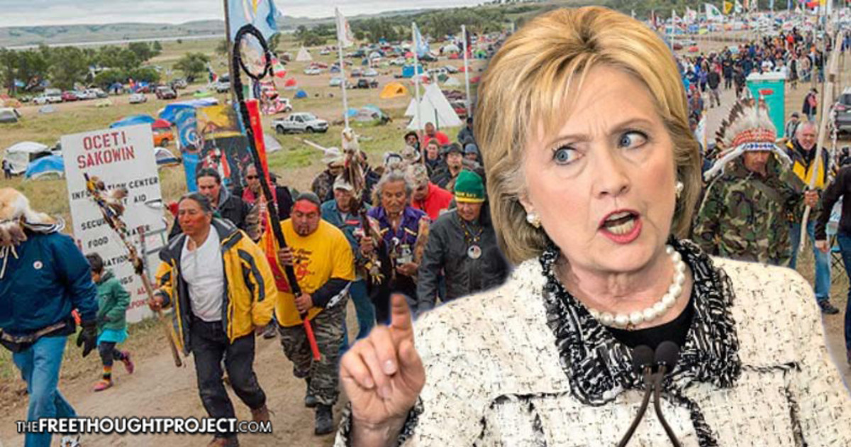 Hillary Turns Her Back on Standing Rock Sioux: 'Path Forward Must Serve ...