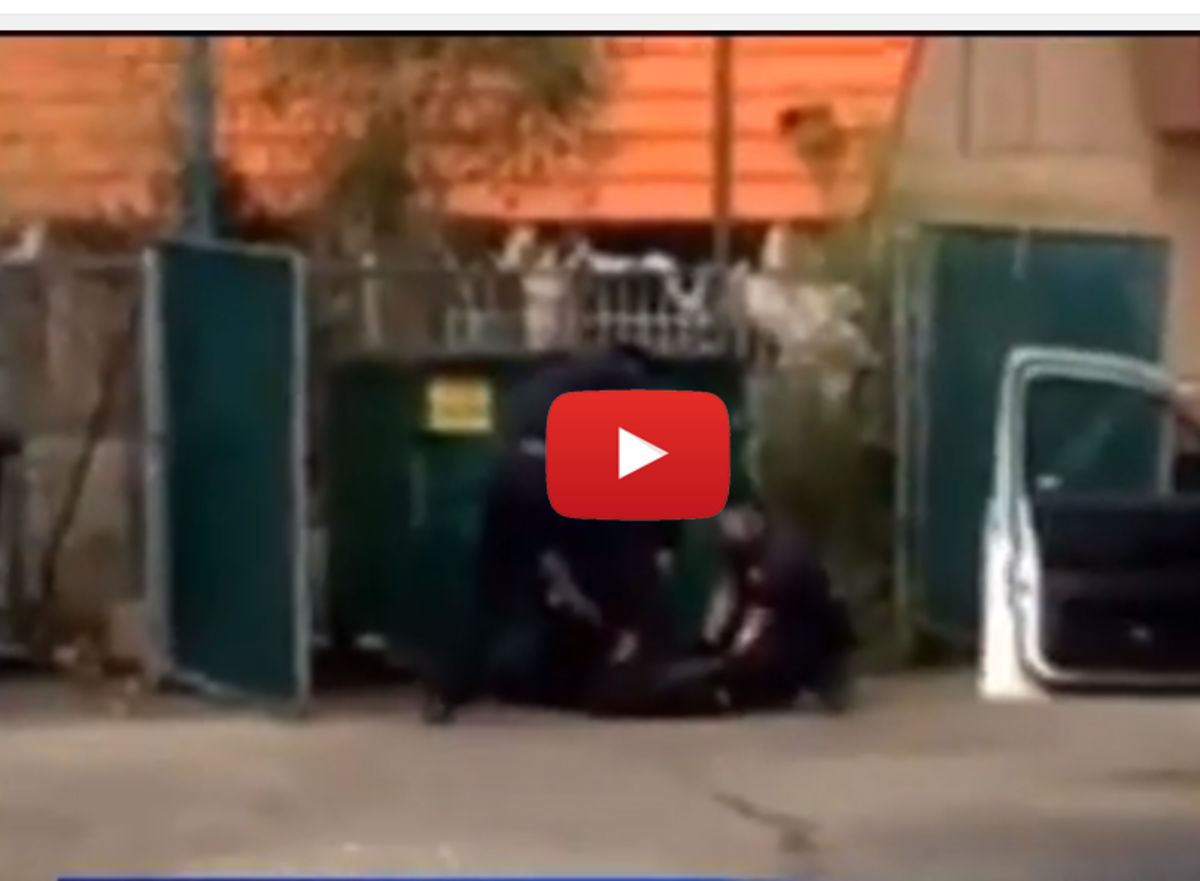 Excessive Force? Three Cops, One with a Boot on his Head, Hold Down and ...