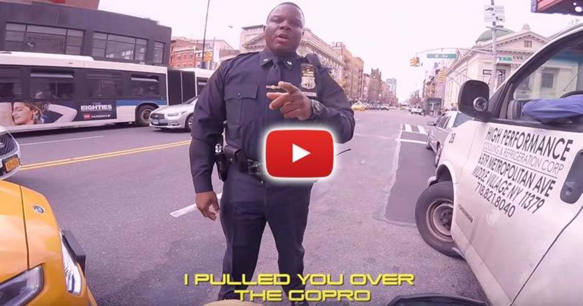 This Uninformed Cop Thinks It's Illegal for Motorcyclists to Wear GoPro ...