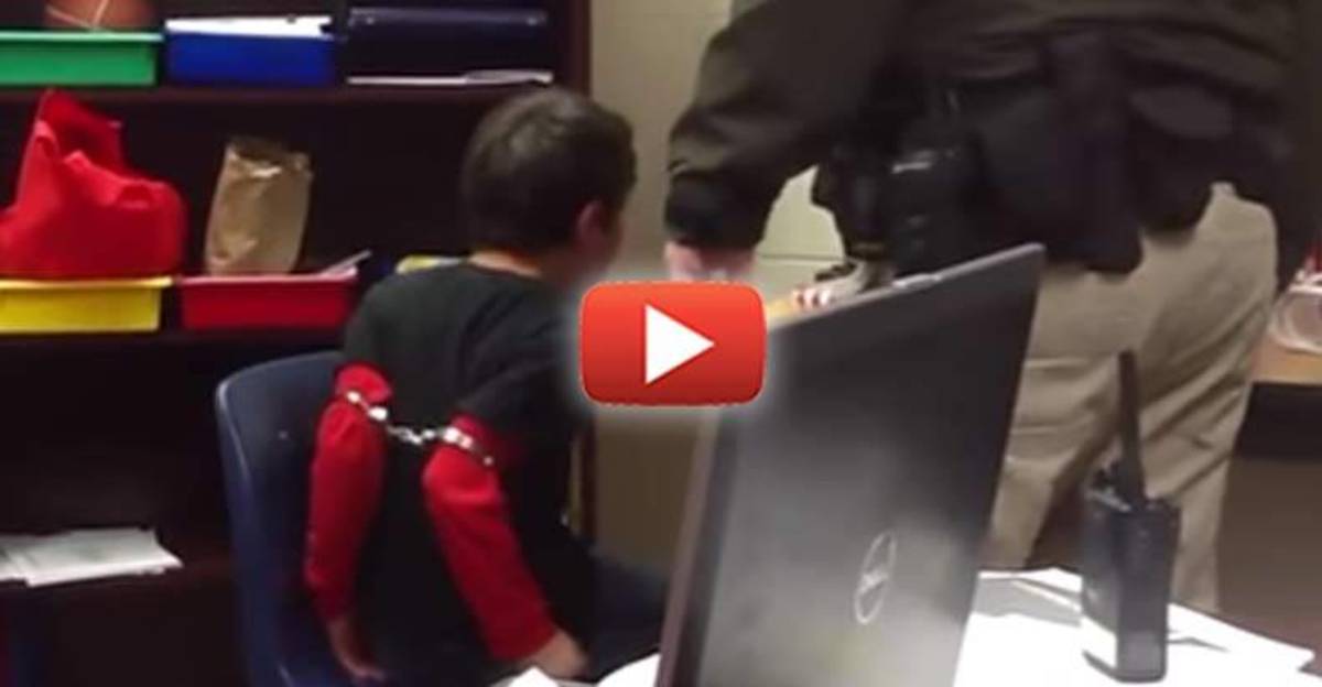 Shock Video: Cop Handcuffs Tiny Child and Watches as he Screams in ...