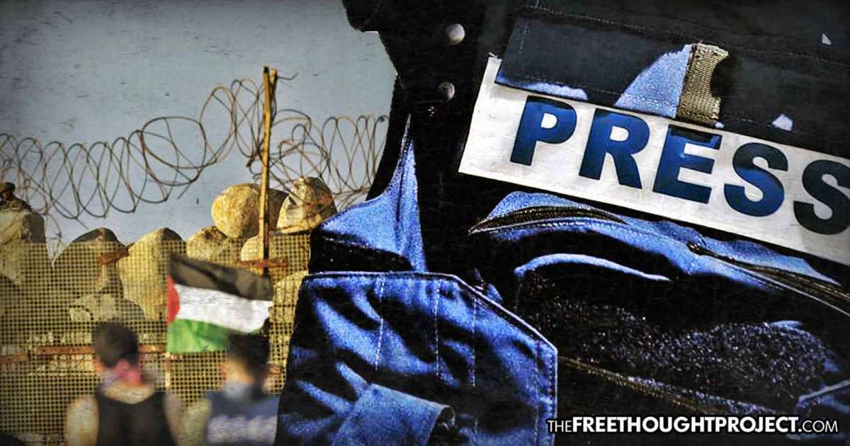 'Israeli Sniper' Shoots AP Cameraman Wearing a PRESS Vest as He Films ...