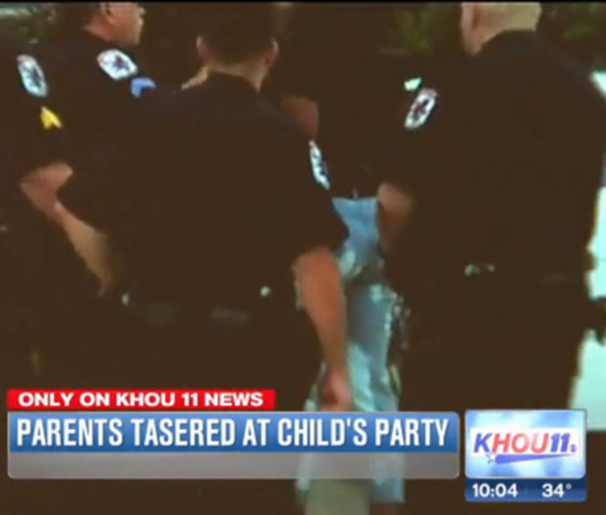 Police Turn Child's Birthday Party into Chaos, Trap and Taser Parents ...