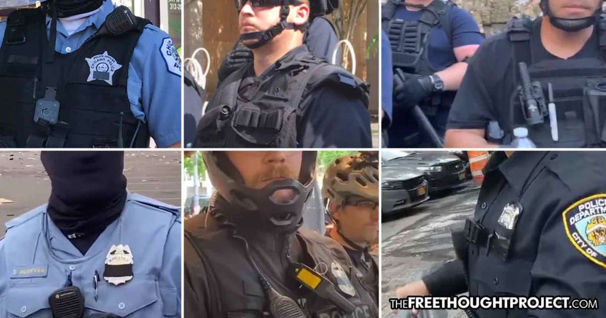 Cops Across US Hiding Badges & Covering IDs — Shielding Them from ...