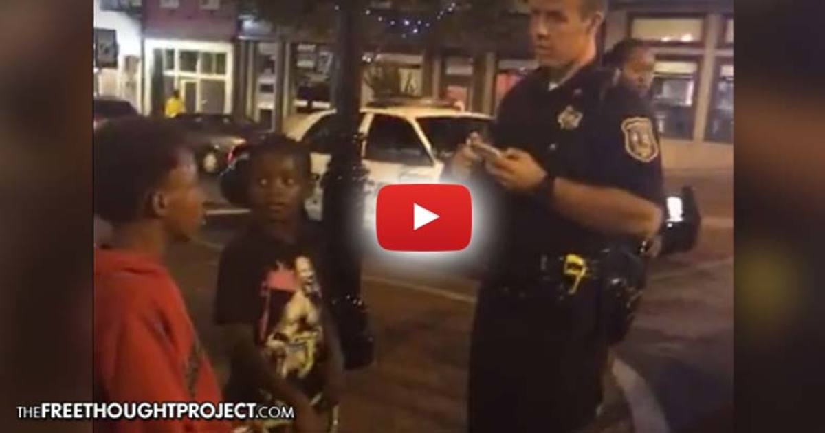 "Leave Those Kids Alone" -- Cop Confronted on Facebook Live for ...