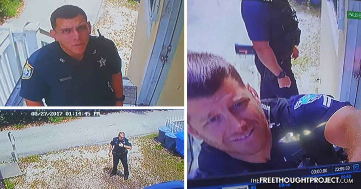 WATCH: Innocent Man Records Cops Stalking His House, Disabling His ...