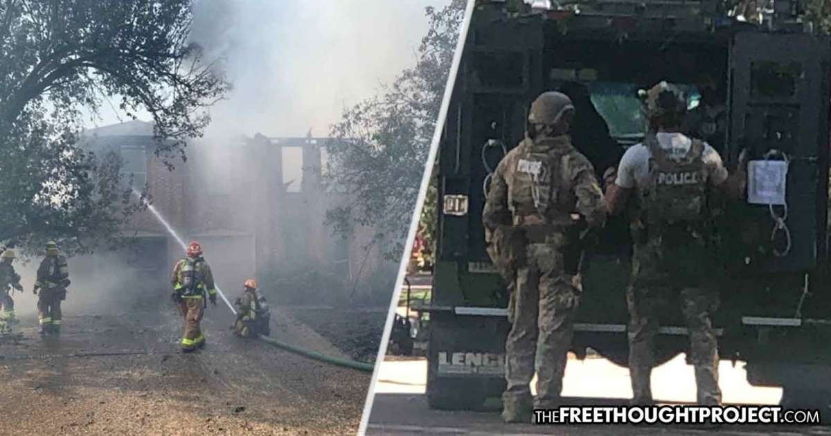 Man Killed by Police, His Home Burned After SWAT Team Shows Up Over ...