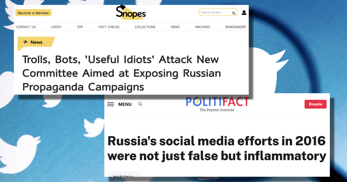 Twitter Execs Knew the 'Russian Bot' Narrative was False as MSM Rammed ...