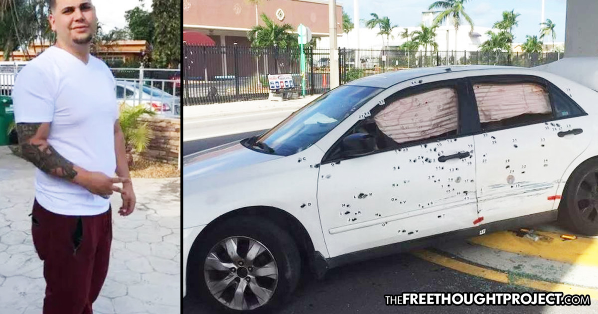 Cops Dump 122 Rounds Into Unarmed Motorist Over License Plate Light ...