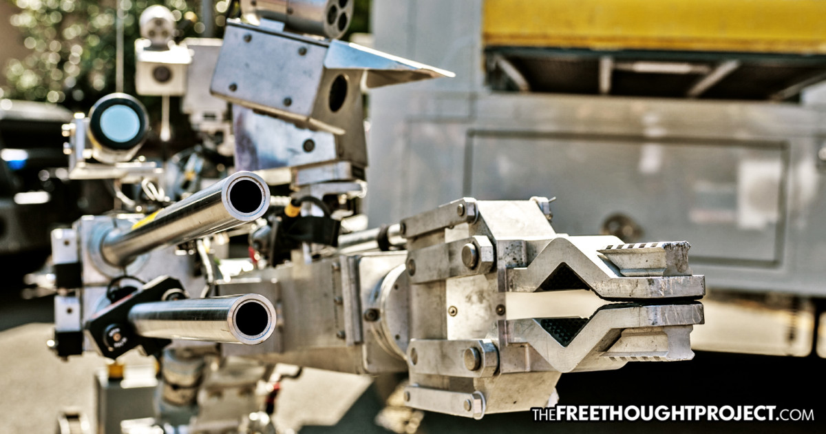 California Cops Moving to Arm Robots with Lethal Shotguns - The Free ...